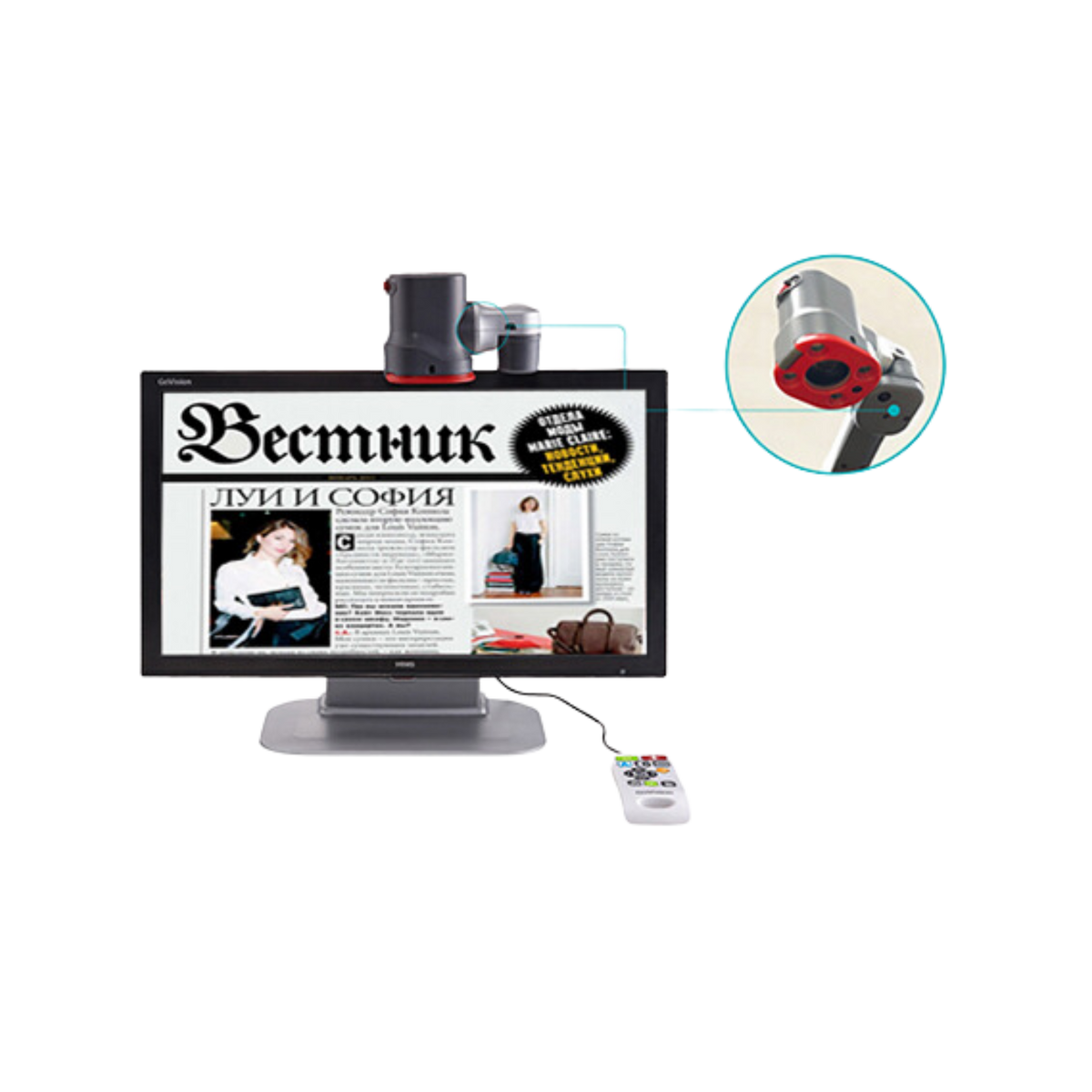 Desktop Video CCTV Magnifiers - Low Vision Aids