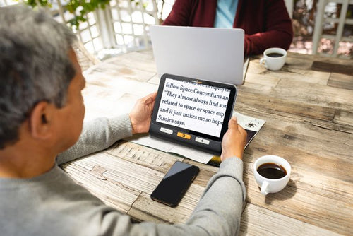 HumanWare Explore 8 Handheld Video Magnifier 8" Touchscreen